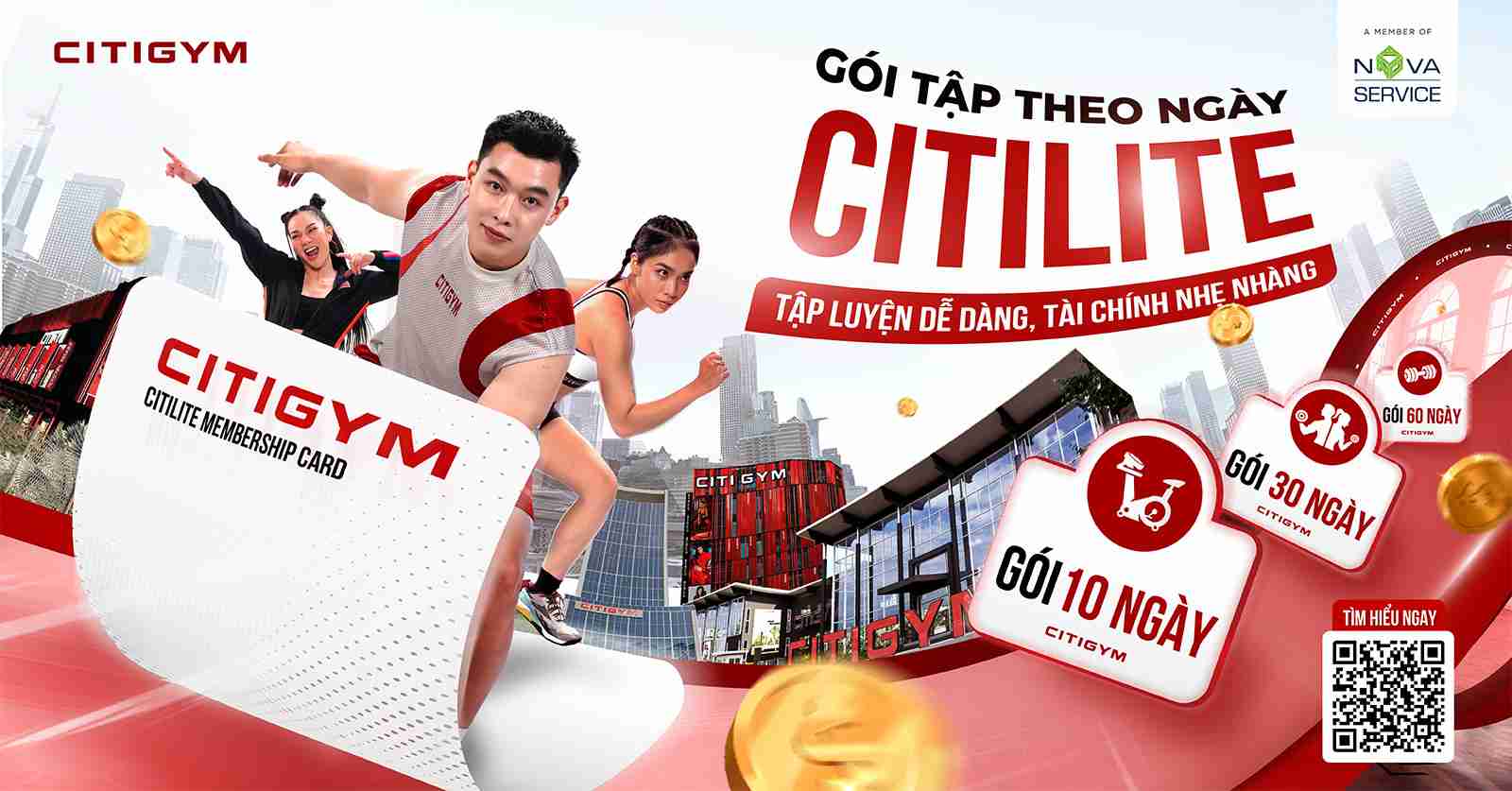 CITILITE, CITIFUN – Giải pháp tập luyện mới từ CITIGYM